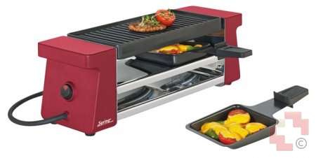 Spring Raclette 2 Compact rot - Fondue, Raclette, Tischgrill, Wok
