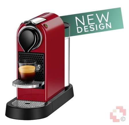 Turmix Nespresso Citiz Cherry Red - Espressomaschinen